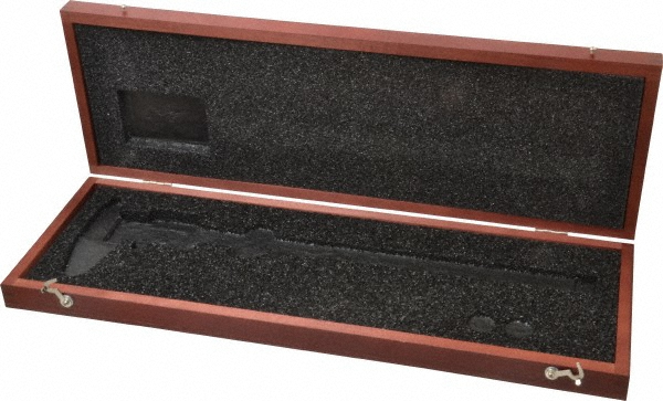 Starrett - 12" OAL, Wood Caliper Case - 86405123 - MSC Industrial Supply