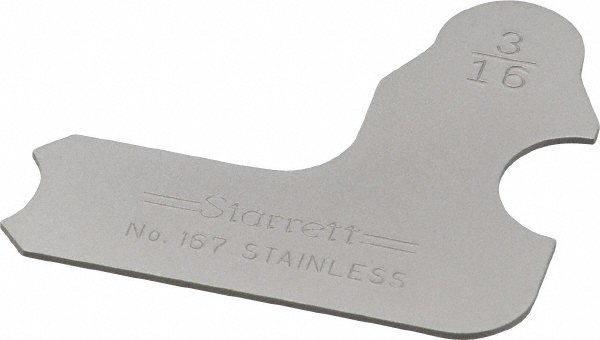 Starrett - 3/16 Inch Radius Gage - 86406360 - MSC Industrial Supply