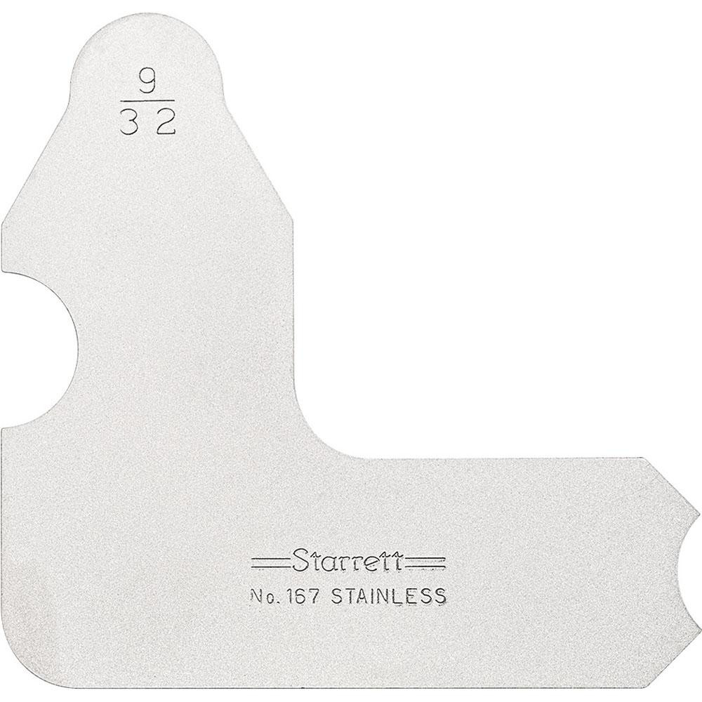 Starrett - 9/32 Inch Radius Gage | MSC Direct
