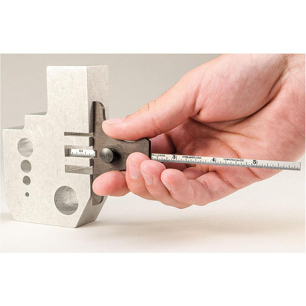 Starrett - Rule Depth Gages: Maximum Measurement (Inch): 6 | MSC Direct
