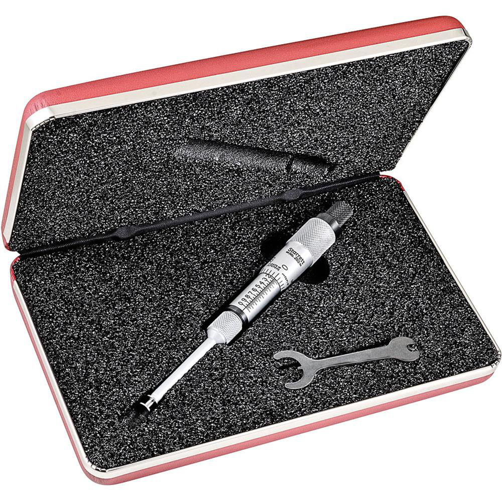 Starrett - 0 (Land Width) to 1 (Land Width)" Outside, Mechanical Groove ...