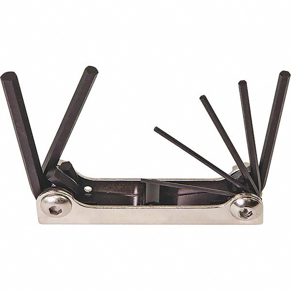 Klein Tools - 7 Piece Fold-Up Hex Key Set - 86412913 - MSC Industrial ...