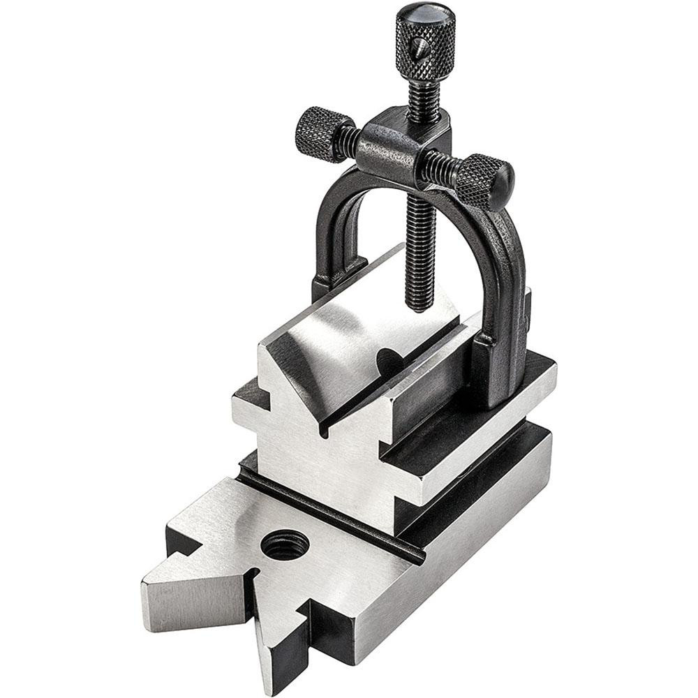 Starrett - V-Block: 1-5/16" Max Capacity, 90° V Angle | MSC Direct
