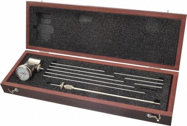 Starrett - 12 Piece, 2-3/8" to 18" Measuring Range, Crankshaft ...