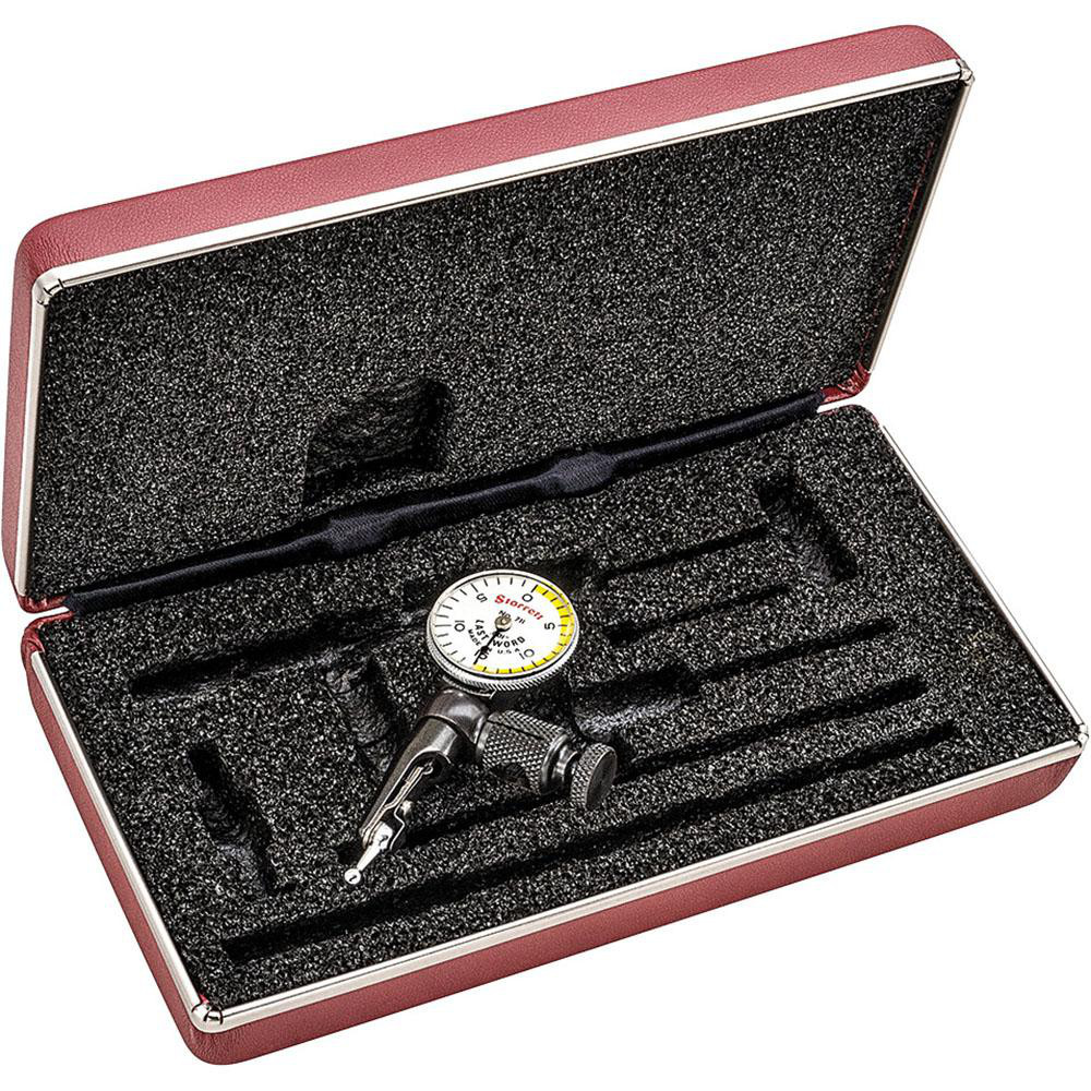 Starrett - Test Indicator Kit: 3 Pc, 0.0300" Max, 0-15-0 | MSC Direct