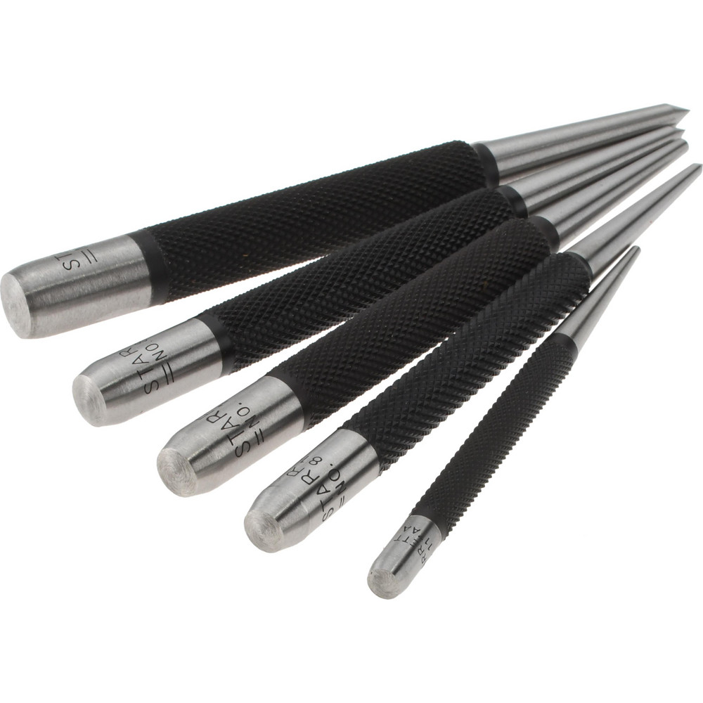 Starrett - Prick Punch Set: 5 Pc | MSC Direct