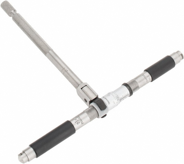 Starrett - 1-1/2 to 12 Inch Range, Satin Chrome Coated, Mechanical ...