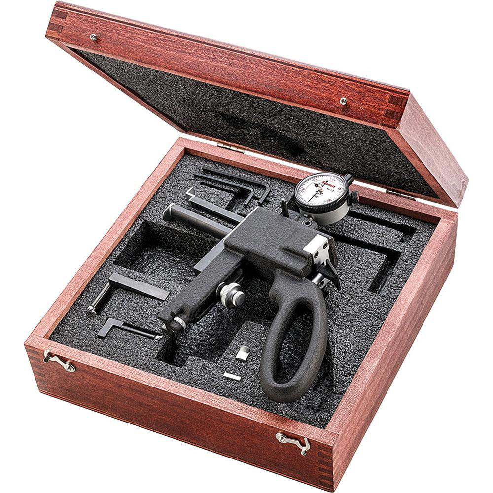 Starrett - 3/8 to 6 Inch Measurement Steel, Dial Indicator Groove Gage ...