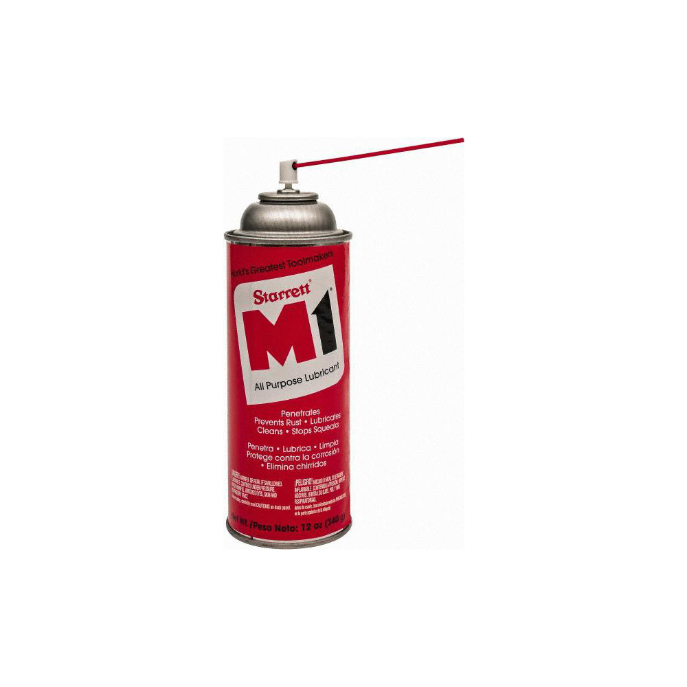 Starrett - Lubricant: 12 oz Aerosol Can, Petroleum | MSC Direct