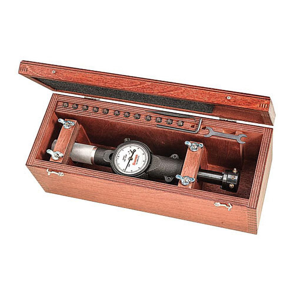 Starrett - Dial Bore Gage: 1.5 to 3" Dia, 4" Probe Depth | MSC Direct
