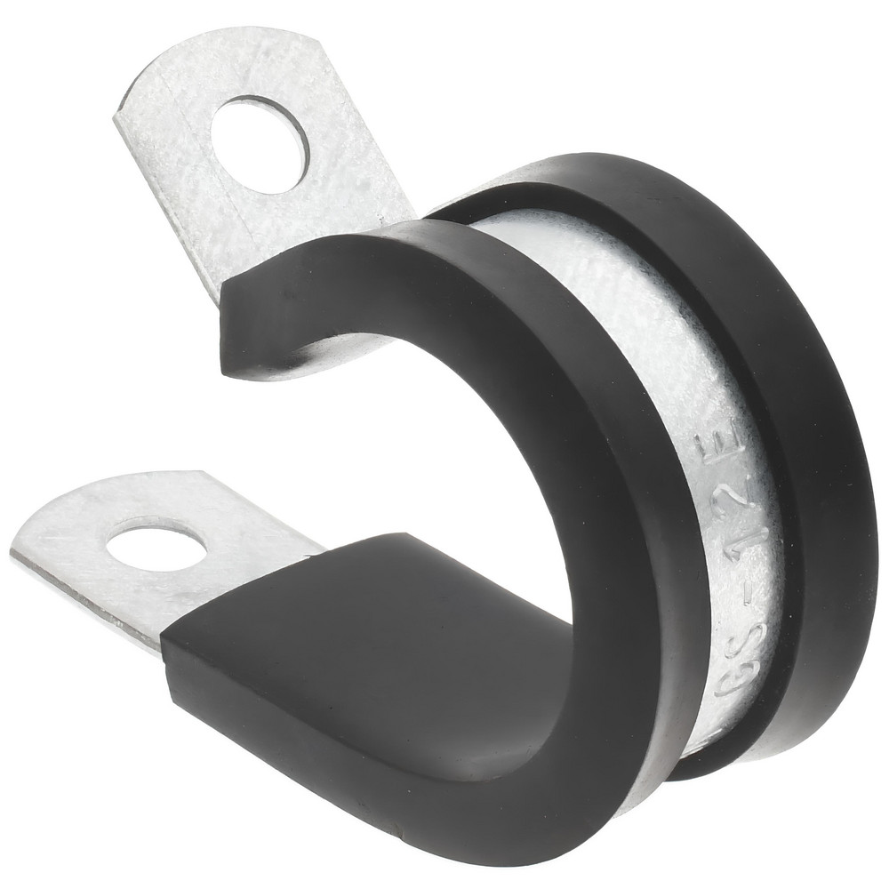 Made in USA - Cushion Clamp: 3/4" Pipe, Galvanized Steel & Silicone ...