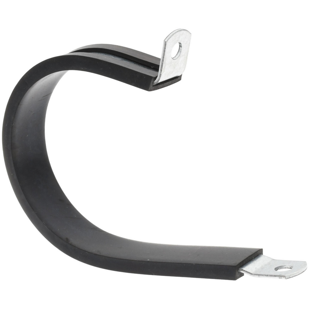 Made in USA - Cushion Clamp: 2" Pipe, Galvanized Steel | MSC Direct