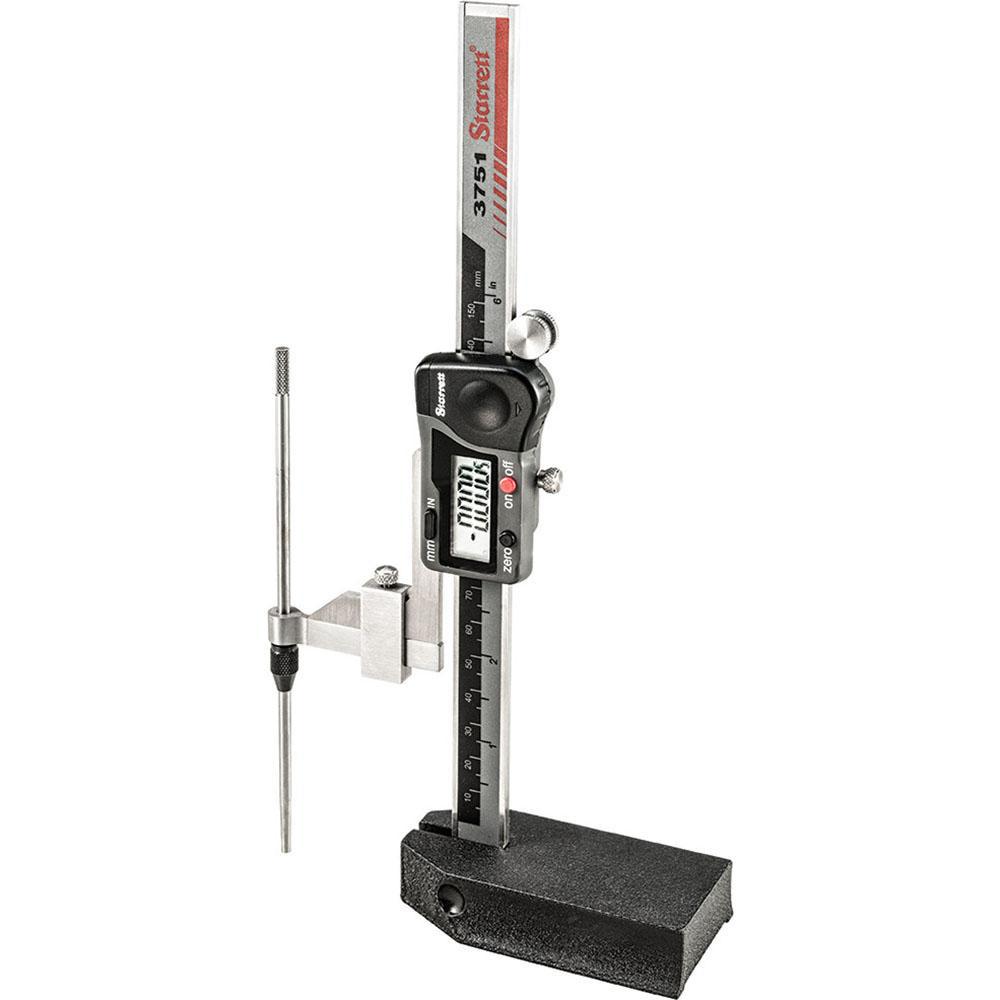 Starrett - 6 Inch Long, Height Gage Depth Gage Attachment | MSC Direct