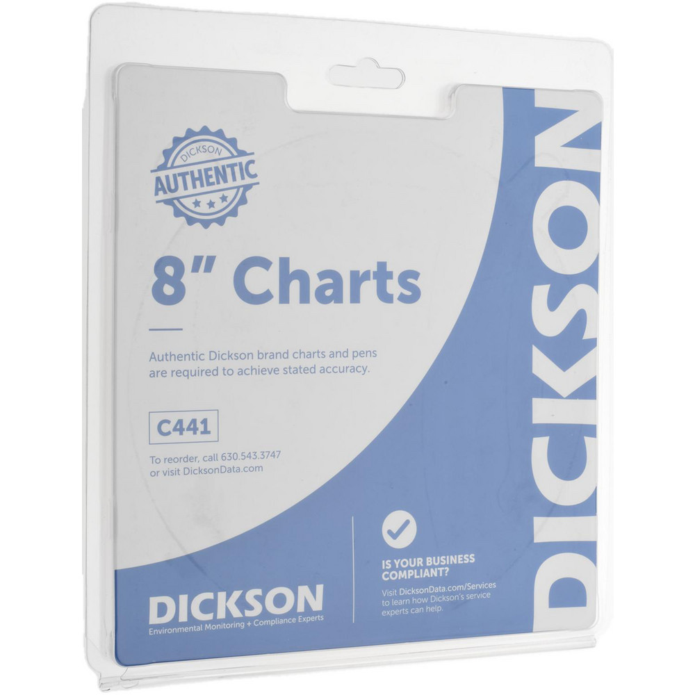 Dickson - 1000°F, 24 Hour Recording Time Chart | MSC Direct