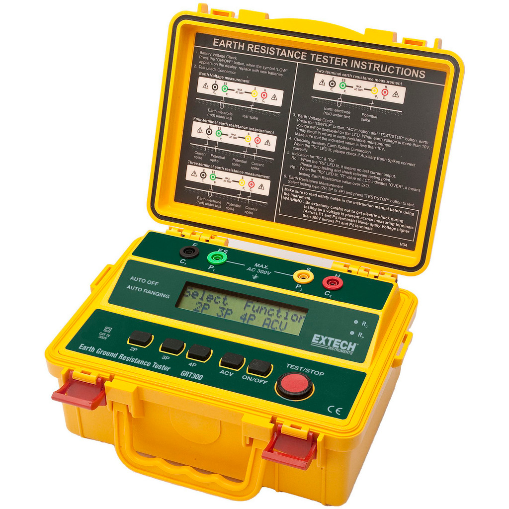 FLIR - Earth Ground Resistance Testers: Maximum Earth Ground Resistance ...