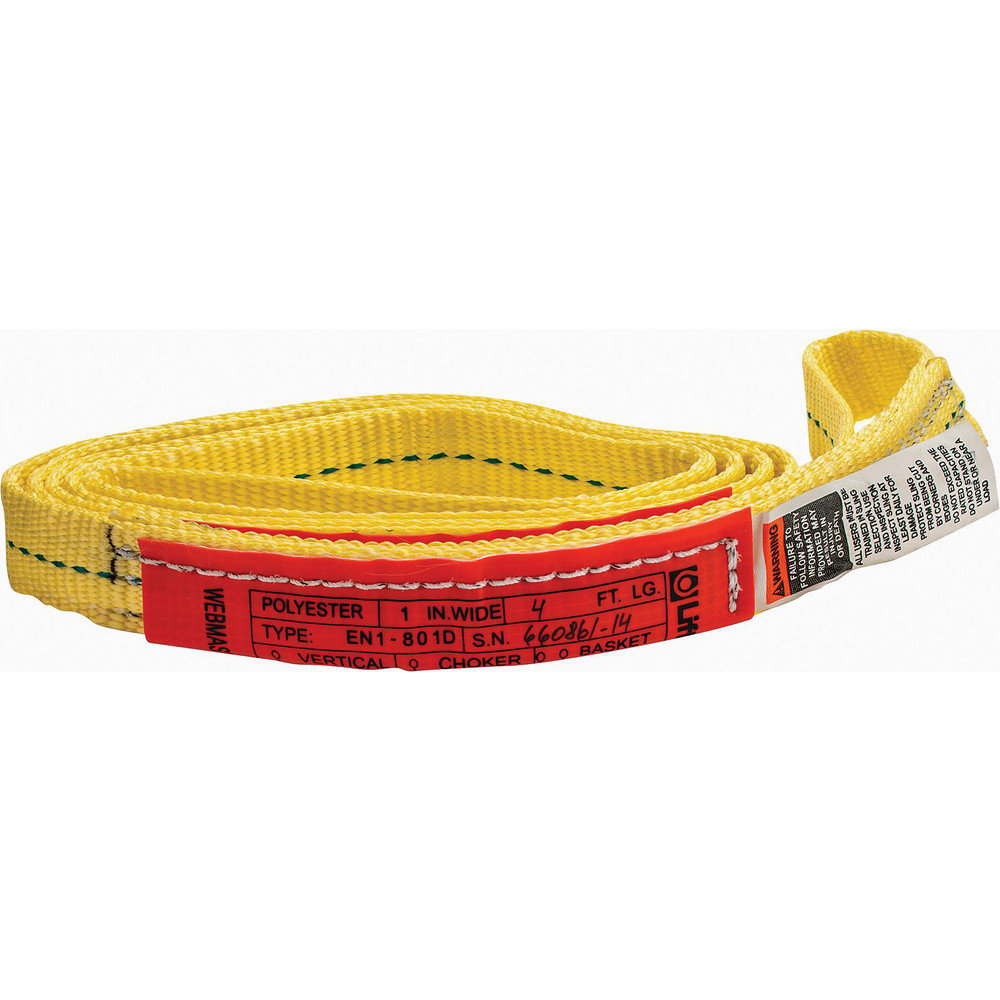 Lift-All - Endless, Type 5 Web Sling: 4' Long, 1" Wide, 3200 lb ...