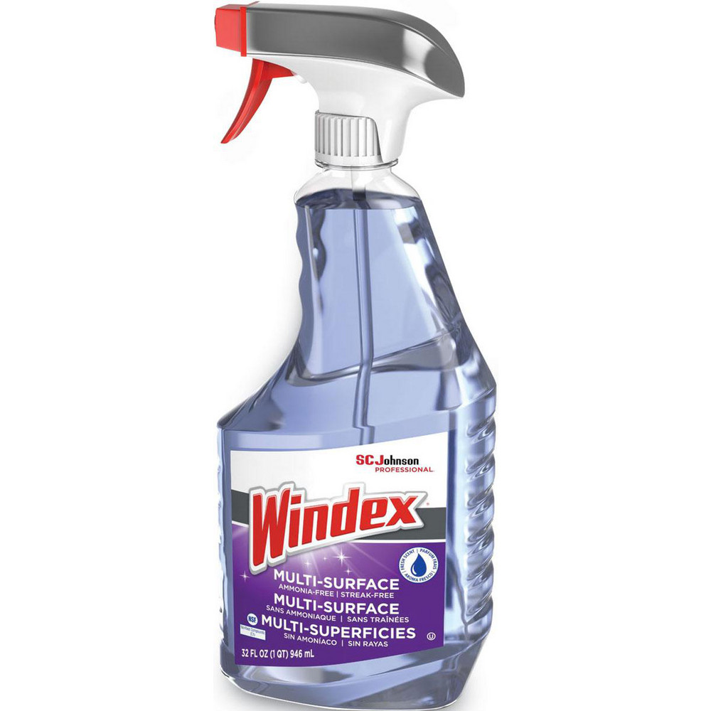 Windex - Windex Ammonia-Free Multi-Surface, Streak-Free Cleaner, 32 oz Spray Bottle, 8/case ...