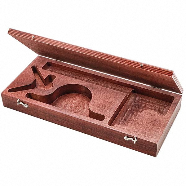 Starrett - Square Accessories: Wood Case, 12" Combination Square Sets ...