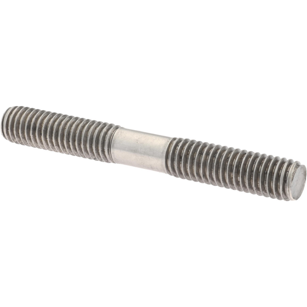 Gibraltar - Equal Double Threaded Stud: 1/4-20, 7" OAL | MSC Industrial ...