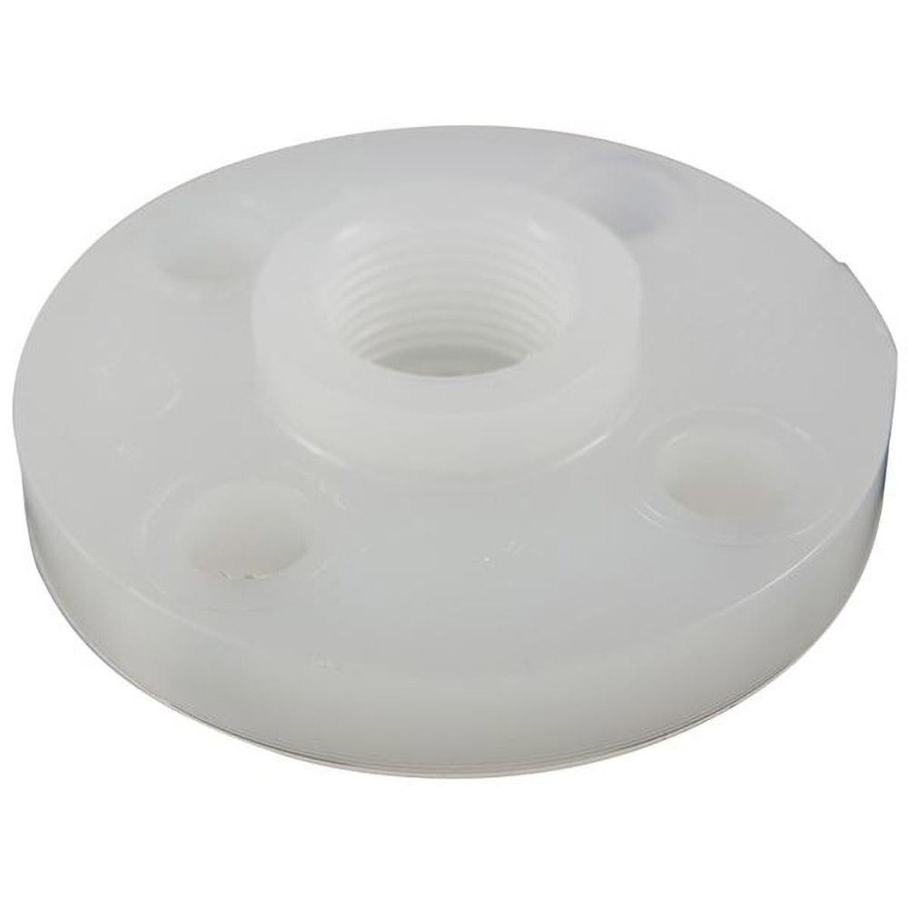 NIBCO - 2" Pipe, 6" OD, Polypropylene Threaded Pipe Flange | MSC Direct