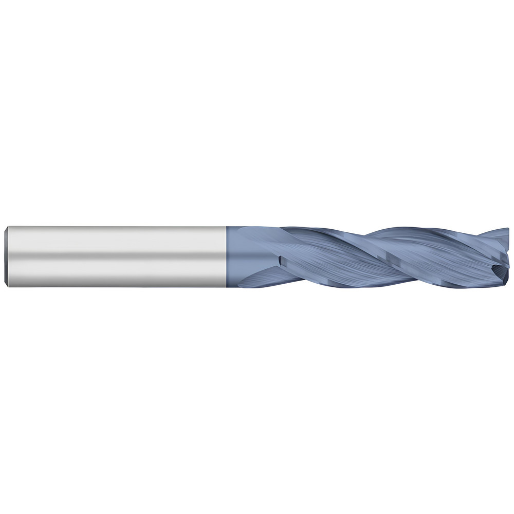 Titan USA - Corner Radius End Mill: 1/4" Dia, 1-1/8" LOC, 0.0300 ...
