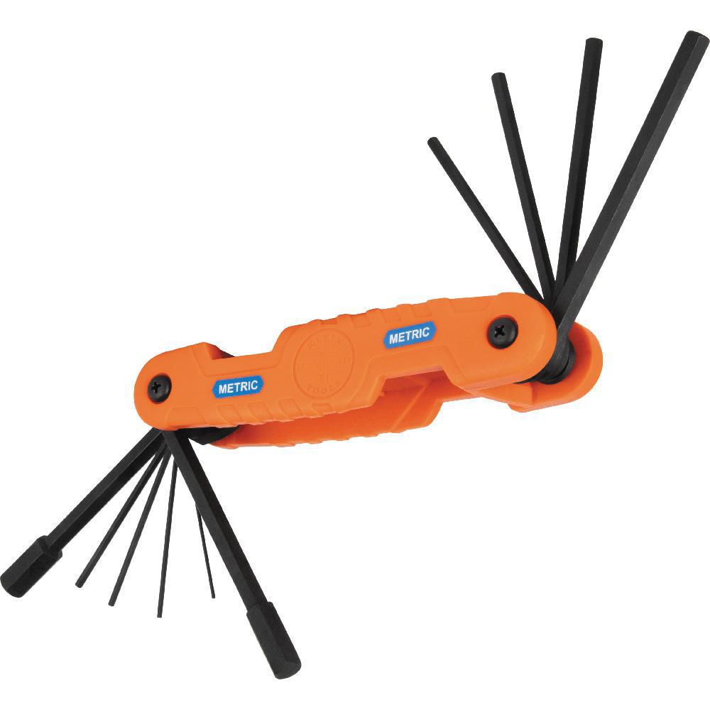Klein Tools - Hex Key Sets: Tool Type: Pro Folding; Handle Type ...