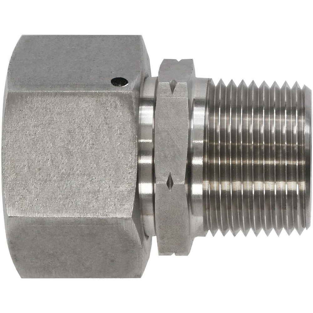 Brennan - Compression Tube Straight: 3/8-18, 12" Tube ID, 12 mm Tube OD ...