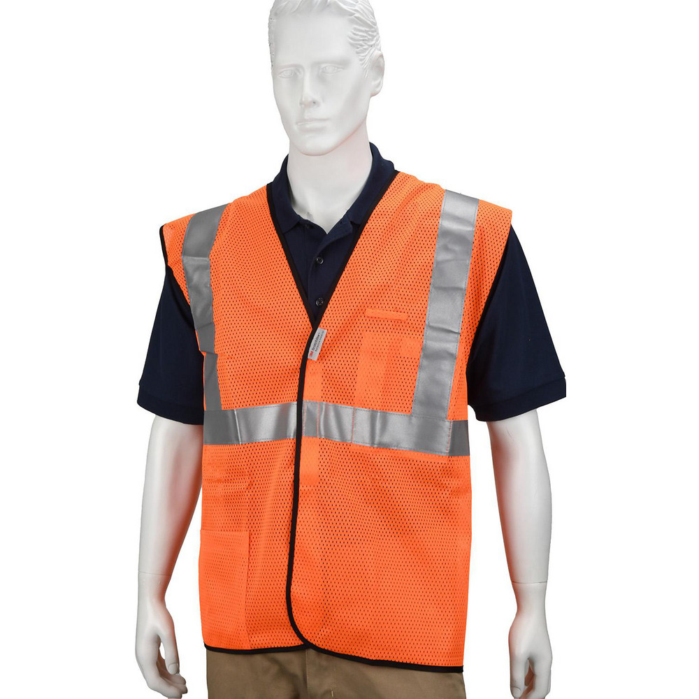 PRO-SAFE - High Visibility Vest: 2X-Large | MSC Direct