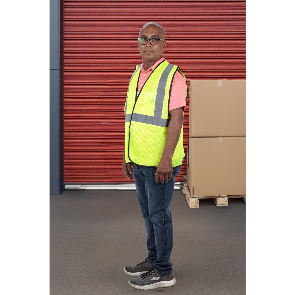 PRO-SAFE - High Visibility Vest: Large & X-Large, General Purpose Vest ...