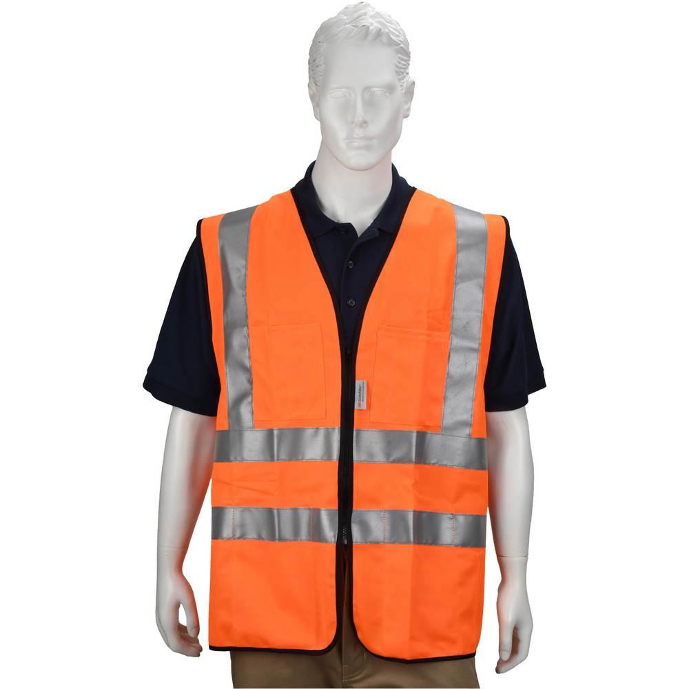 PRO-SAFE - High Visibility Vest: Medium | MSC Direct