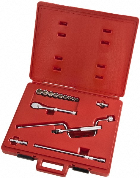 Proto - Socket Set: Standard, 15 Pc, 3/8
