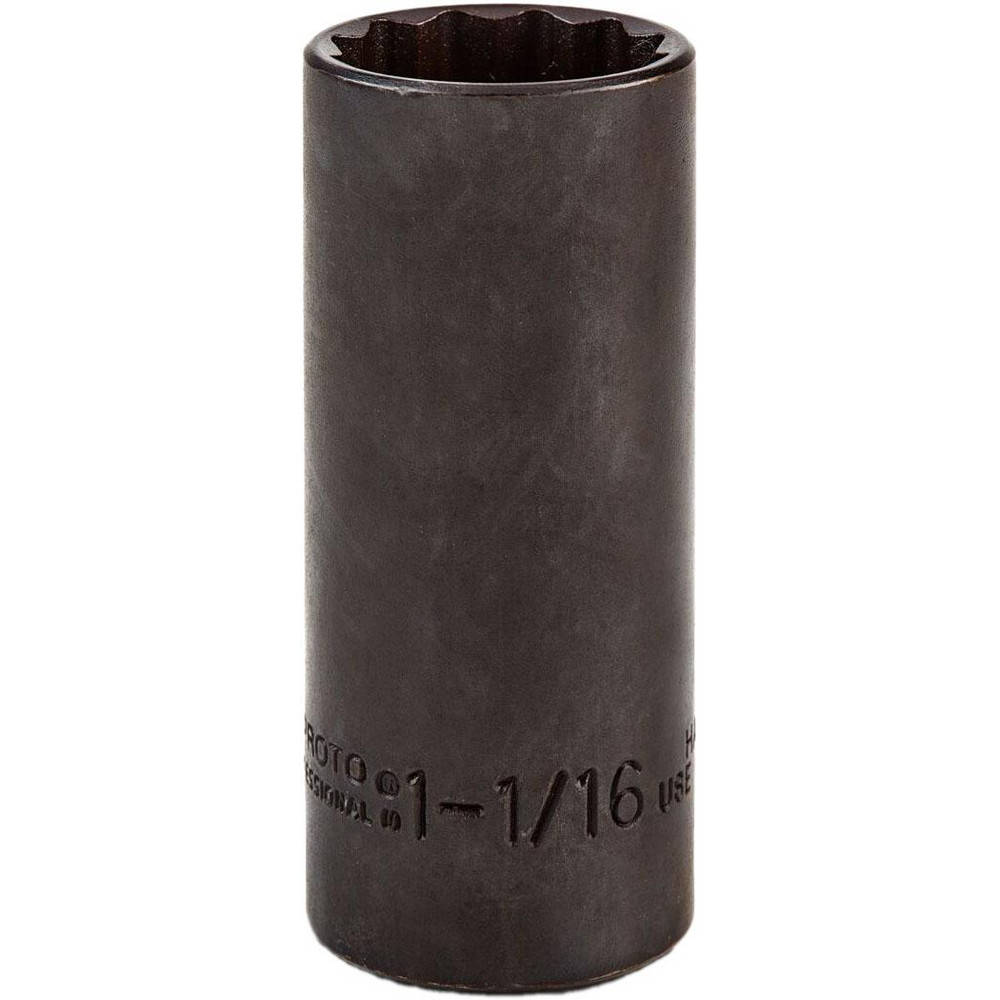 Proto - Deep Hand Socket: 1/2" Drive, 1-1/16" Socket, 12-Point | MSC Direct