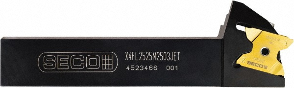 Seco - Indexable Grooving Toolholder: 4PC X4 1.00RH.062, External ...