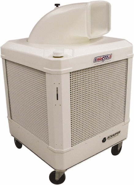 Schaefer Ventilation Equipment - Evaporative Cooler: 24 gal, 1 hp | MSC ...