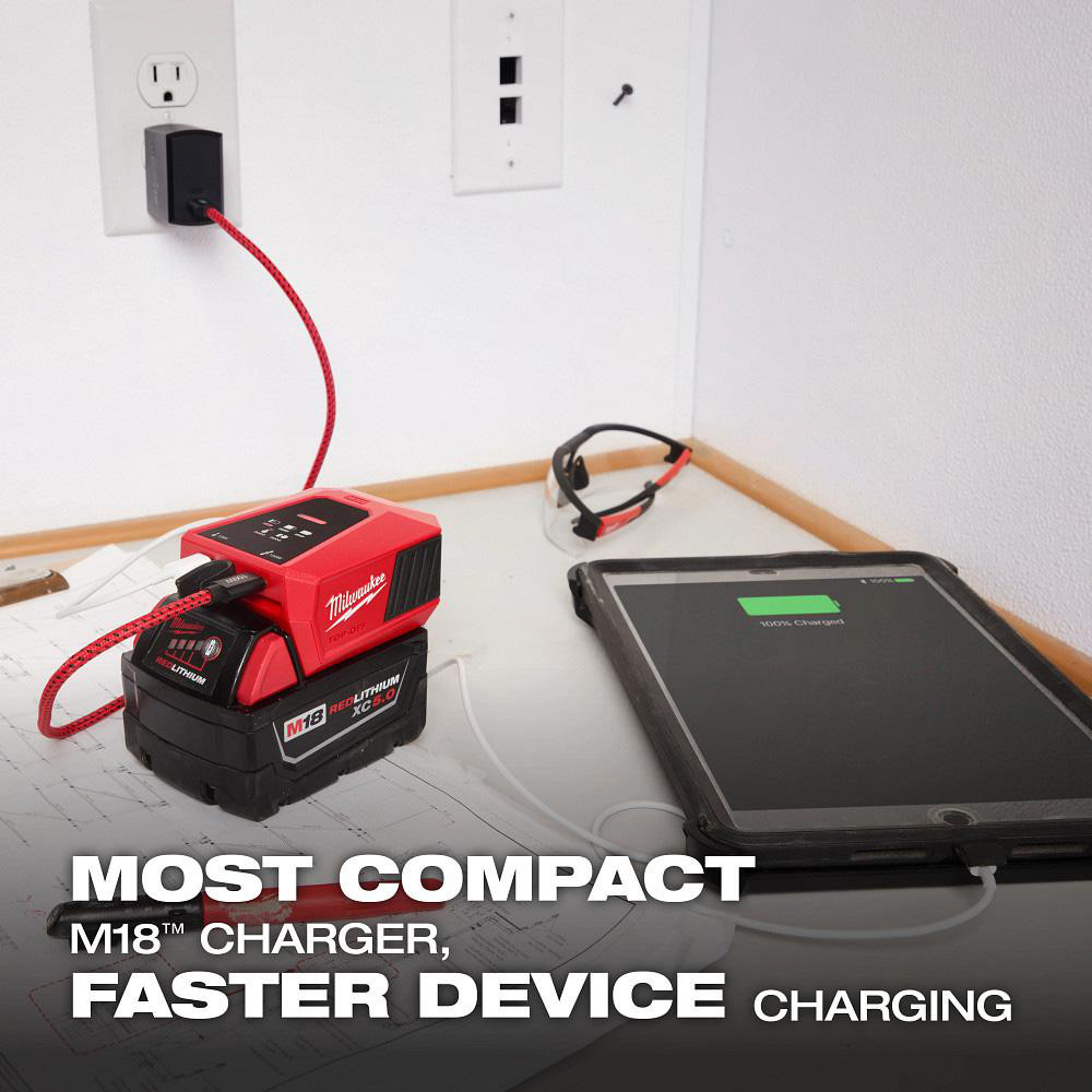 Milwaukee Tool - M18™ TOP-OFF™ Charger & Power Supply | MSC Direct