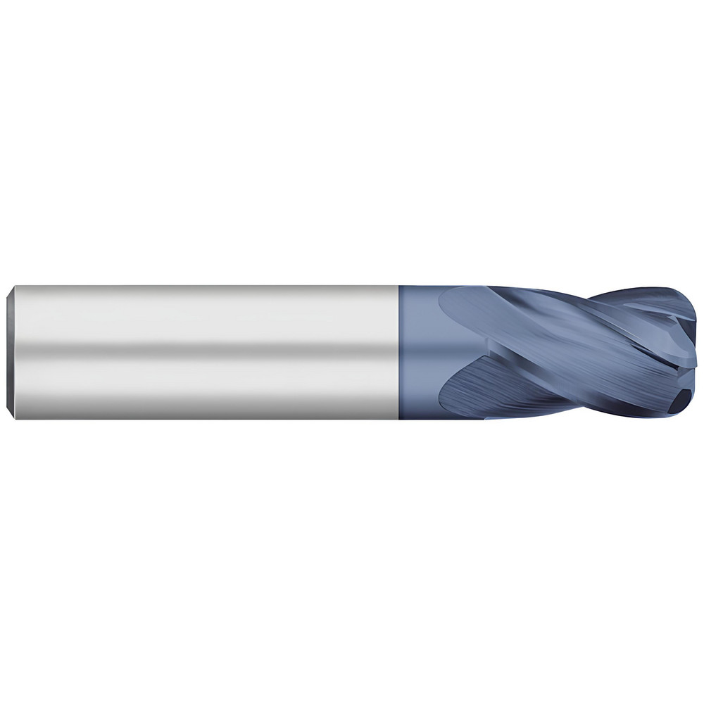 Titan USA - Corner Radius End Mill: 3/16" Dia, 3/8" LOC, 0.0050" Radius ...