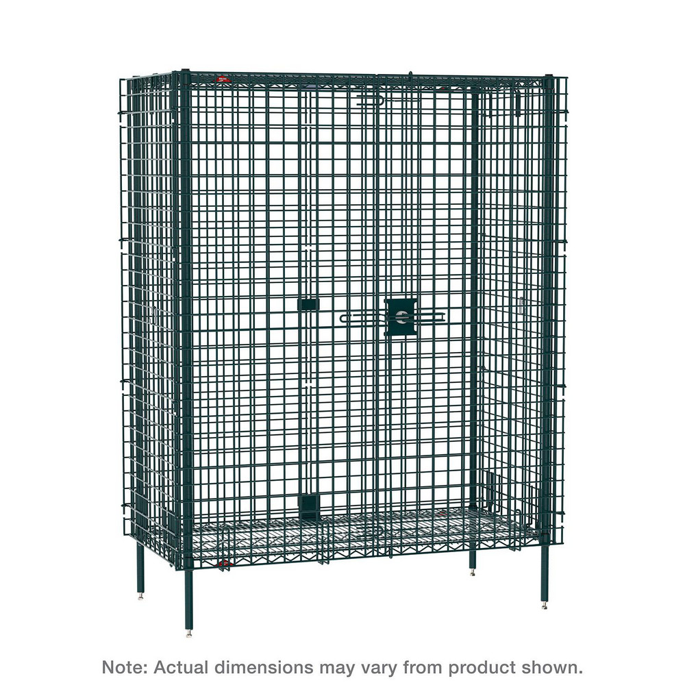 Metro - Wire Shelving: Shelving Type: Stationary Security Shelving Unit ...