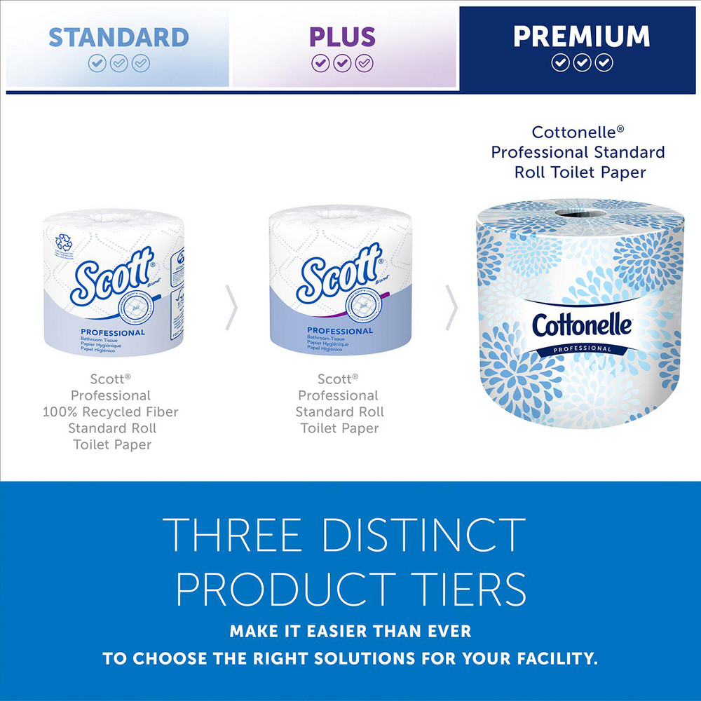 Cottonelle - Bulk Toilet Paper: Standard Toilet Paper Rolls, 2-ply ...