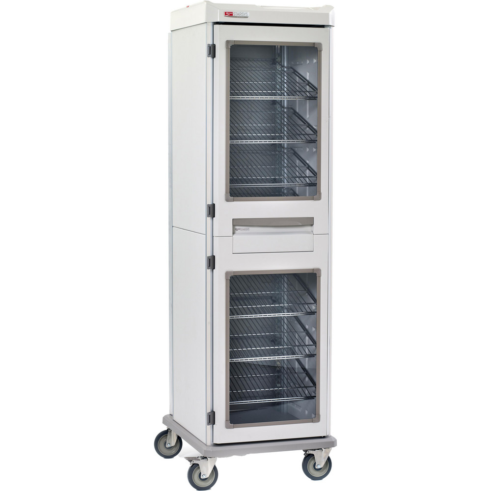 Metro - Polymer Storage Cabinet: 22-45/64" Wide, 28" Deep, 78" High ...