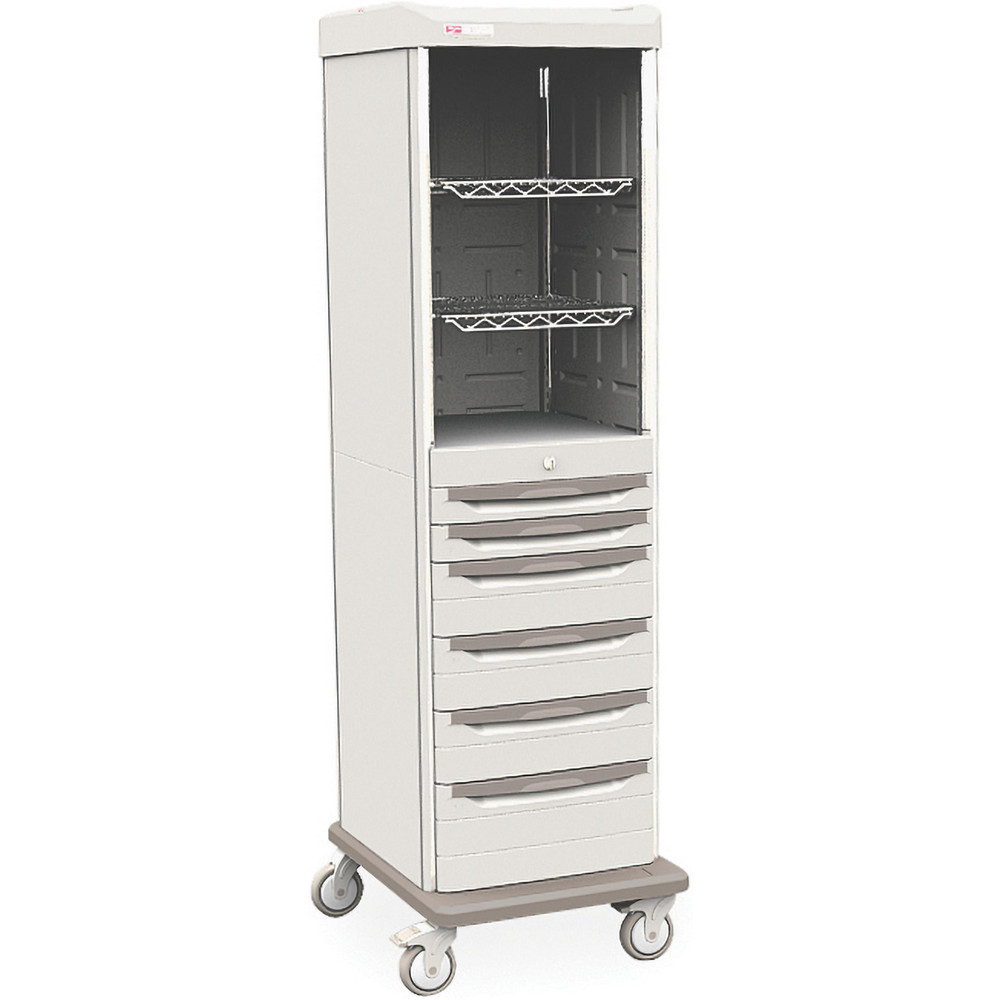 Metro - Polymer Storage Cabinet: 22-3/4" Wide, 78-19/64" High | MSC Direct