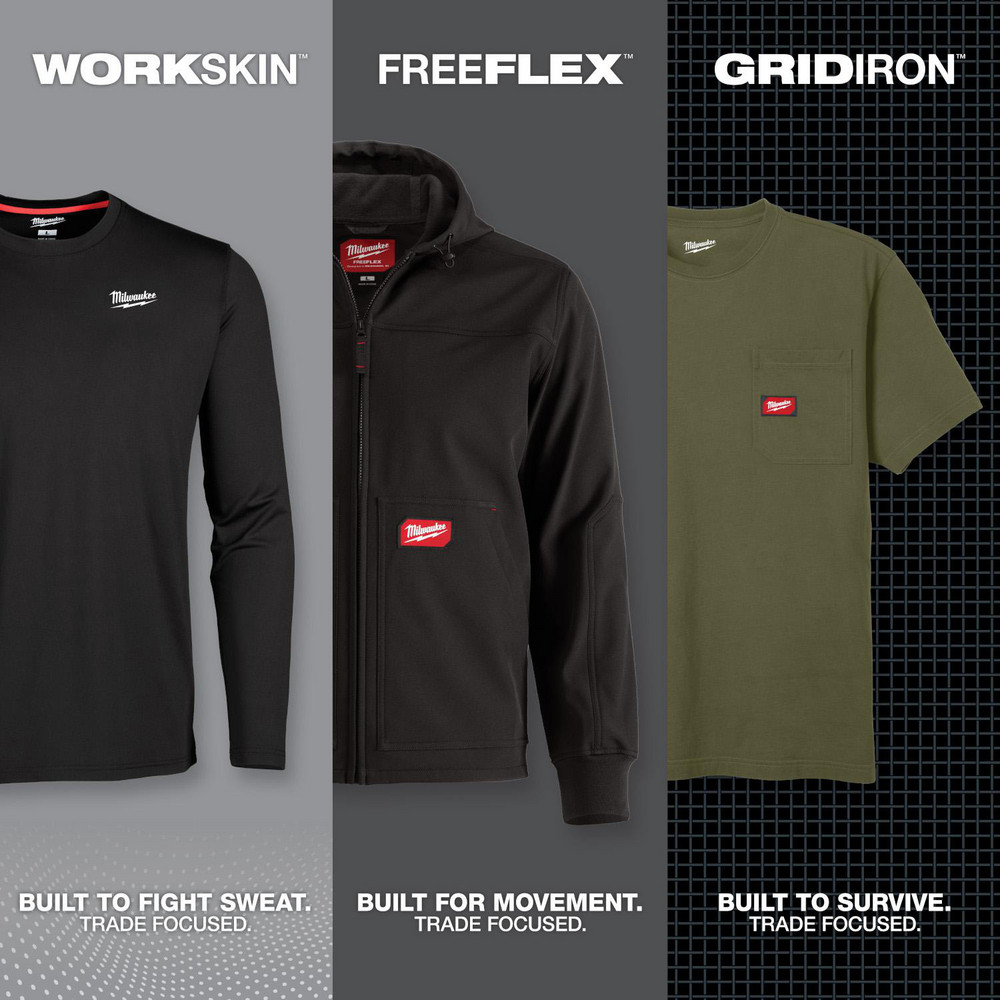 Milwaukee Tool - Shirts: Garment Style: Hooded; Garment Type: General ...
