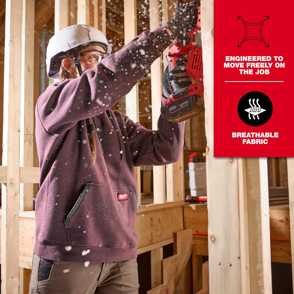 Milwaukee Tool - Shirts: Garment Style: Hooded; Garment Type: General ...