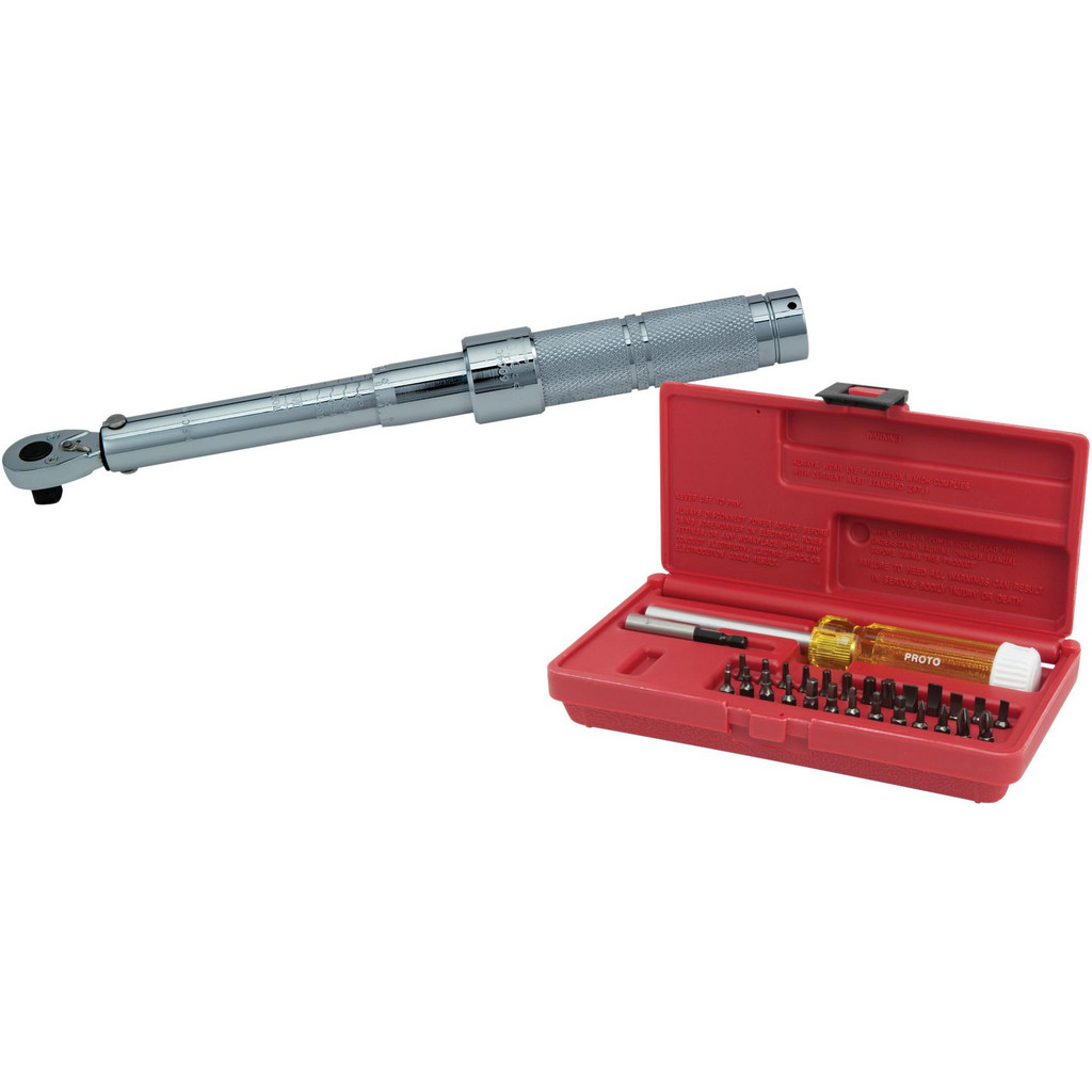 Proto - Micrometer Torque Wrench: 3/8" Drive, Hex Drive, inch pound ...
