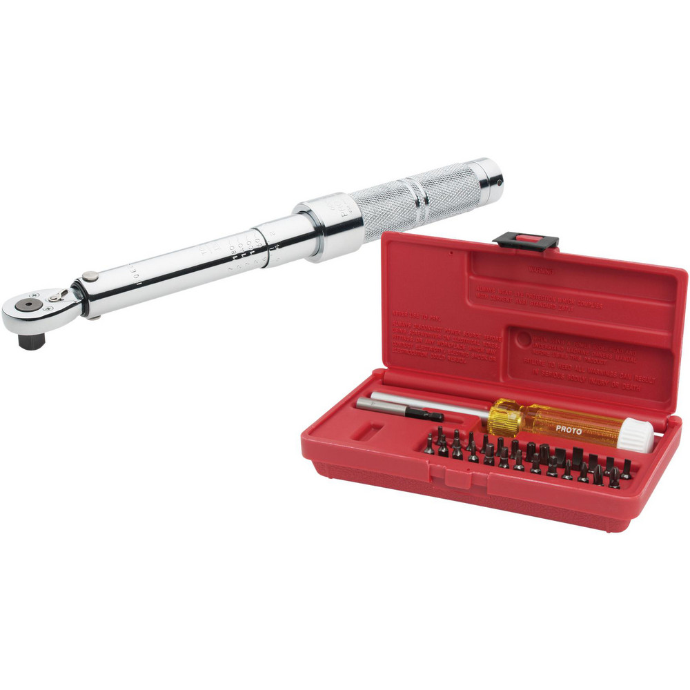 Proto - Micrometer Torque Wrench: 3/8" Drive, Hex Drive, inch pound ...