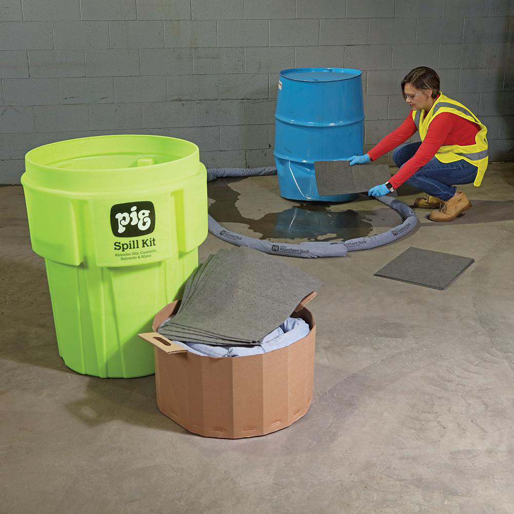 New Pig - Spill Kits; Kit Type: Universal Spill Kit; Container Type ...