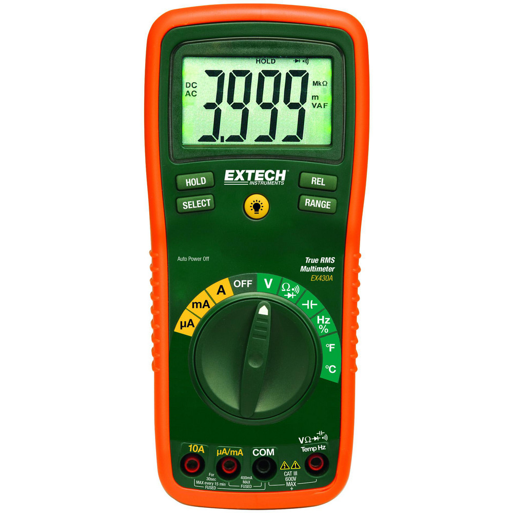 FLIR - Multimeters: Multimeter Type: True RMS; Measures: Resistance ...