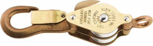 Klein Tools - Blocks & Pulleys; Rope Type: Fibrous; Work Load Limit ...