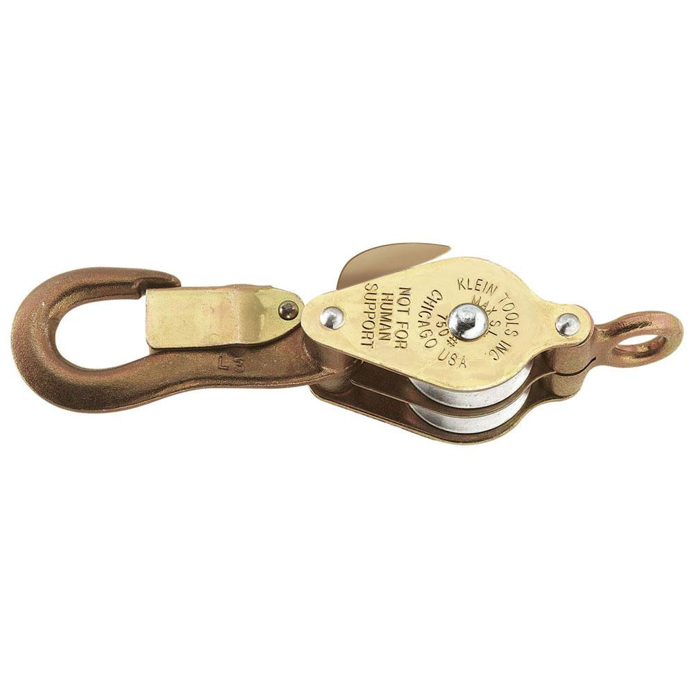 Klein Tools - Pulley Blocks: Rope Type: Fibrous | MSC Direct