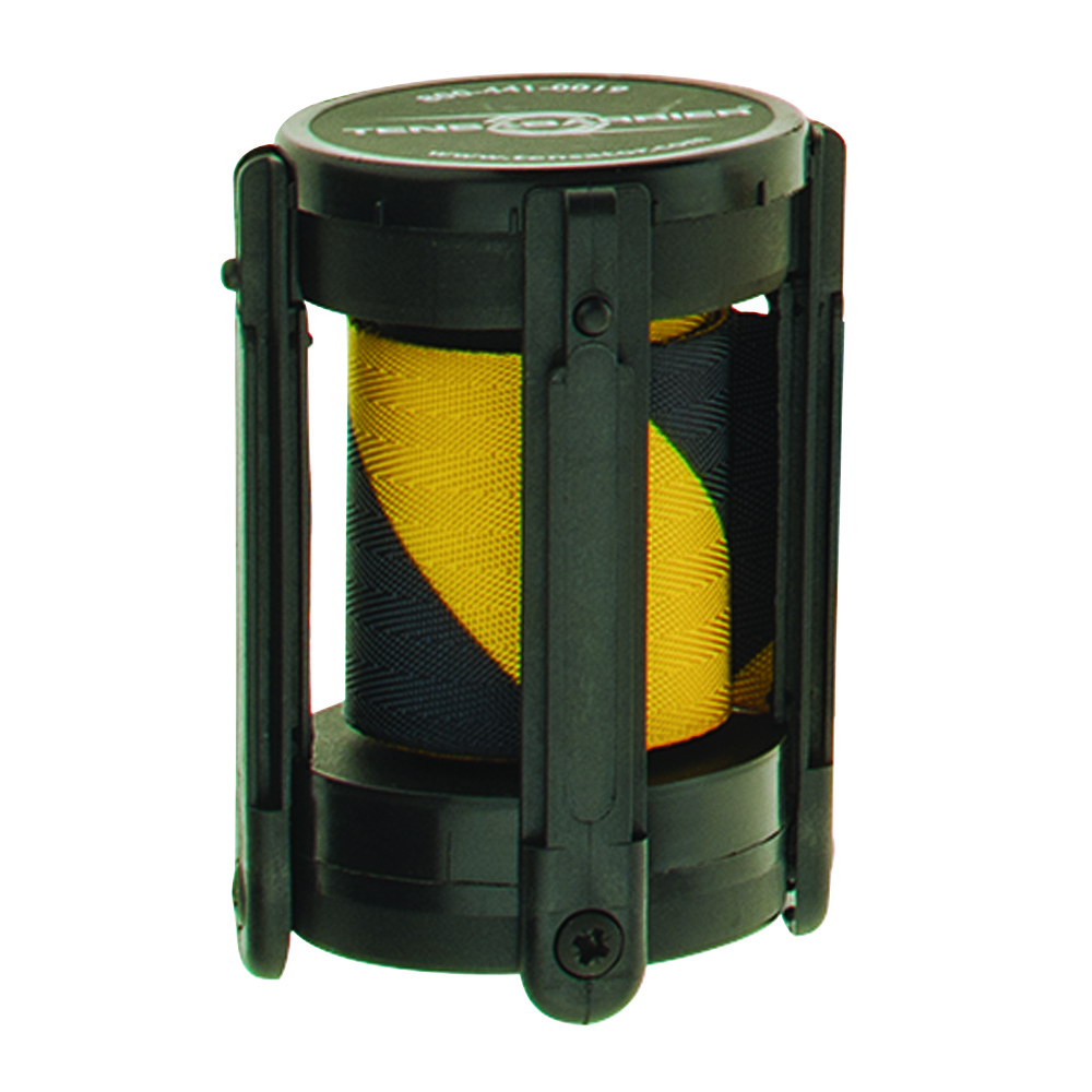 Tensator - Pedestrian Barrier Replacement Cassette: Plastic, Black ...