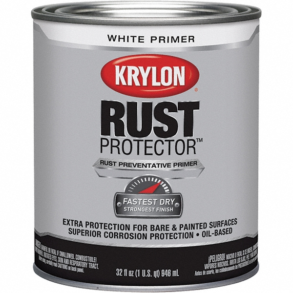 Krylon - 32 oz Primer White Rust Protector - 87632824 - MSC Industrial ...